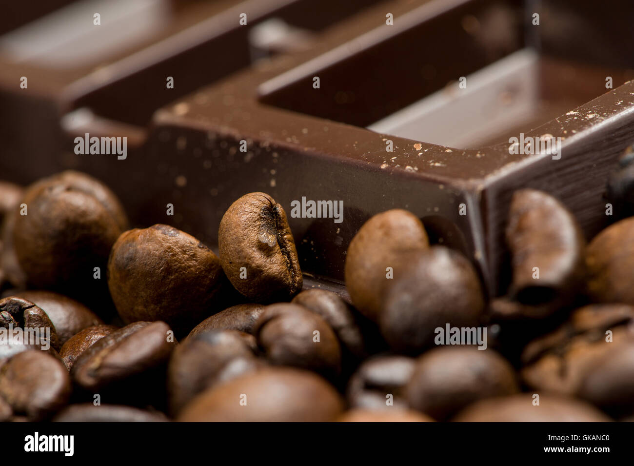 Coffee bean closeup hi-res stock photography and images - Alamy