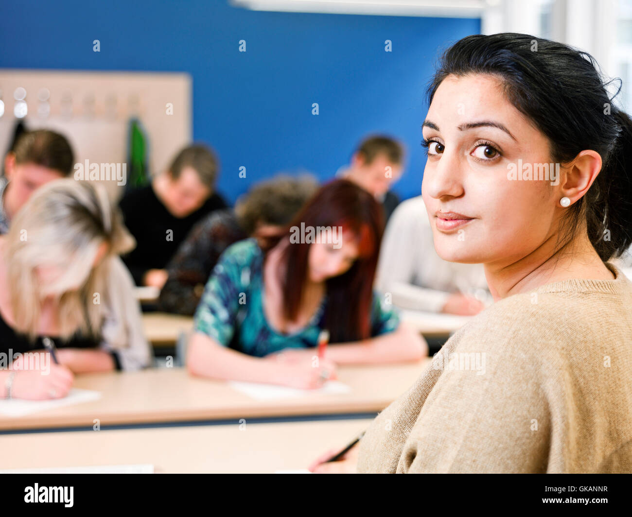 study humans human beings Stock Photo - Alamy