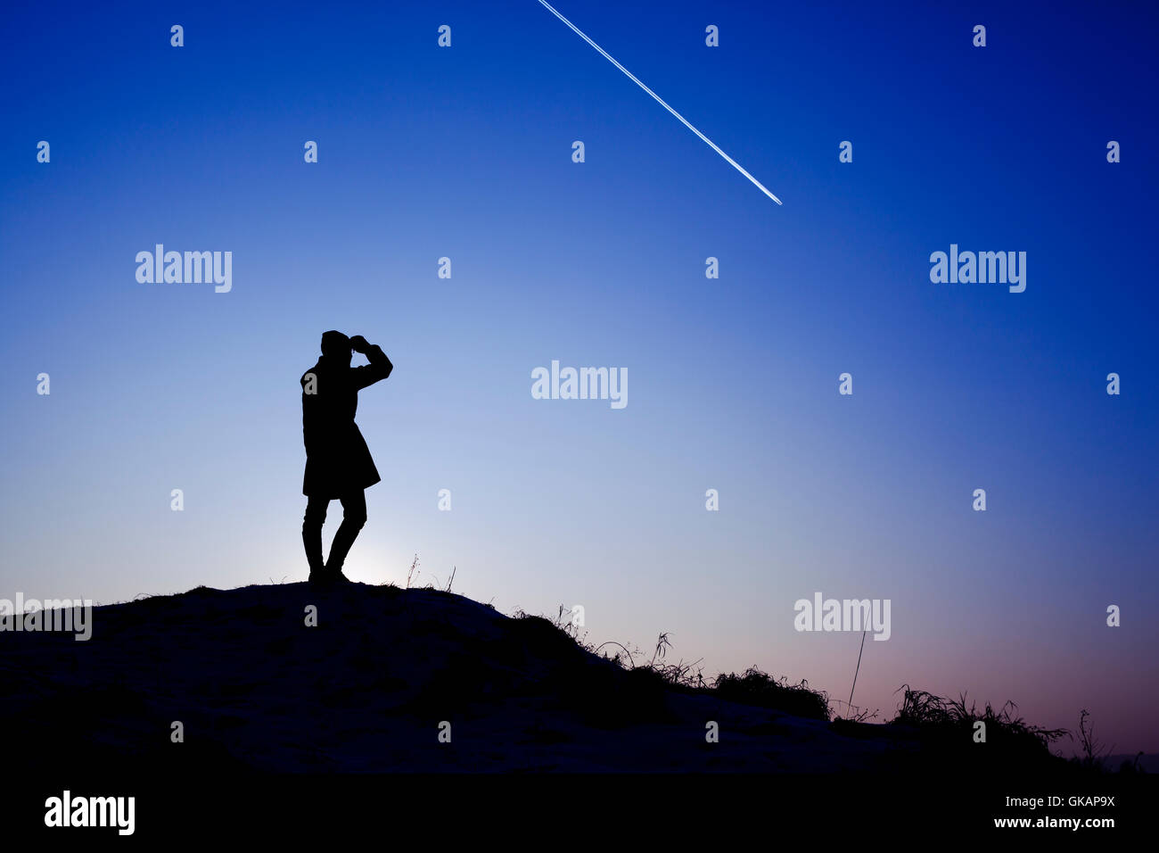 blue humans human beings Stock Photo - Alamy