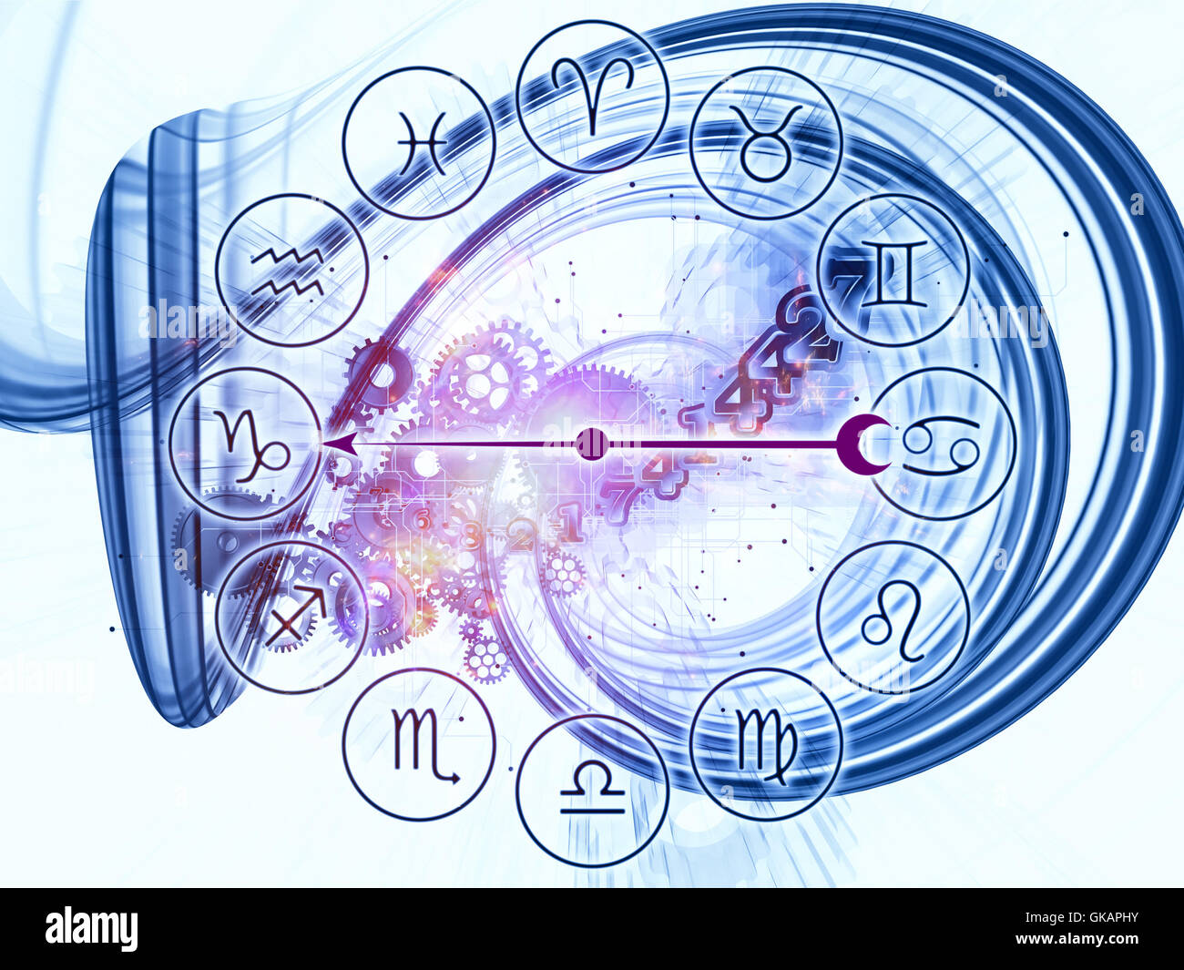 blue art birth Stock Photo - Alamy