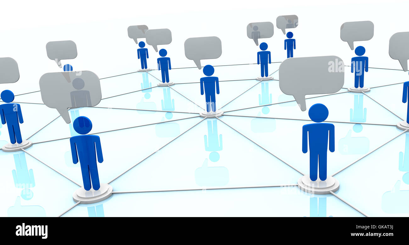 blue humans human beings Stock Photo - Alamy