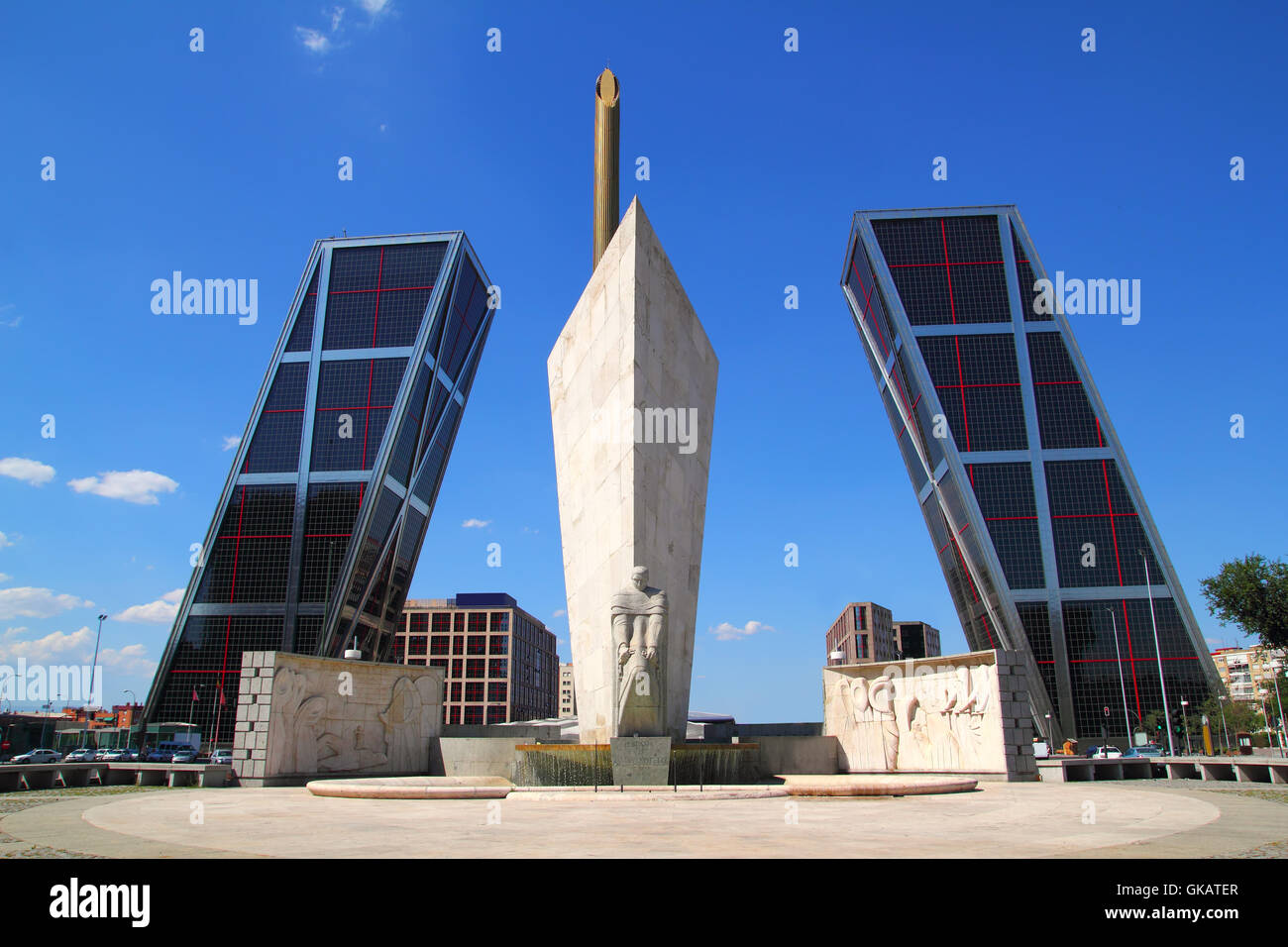 blue tower office Stock Photo - Alamy