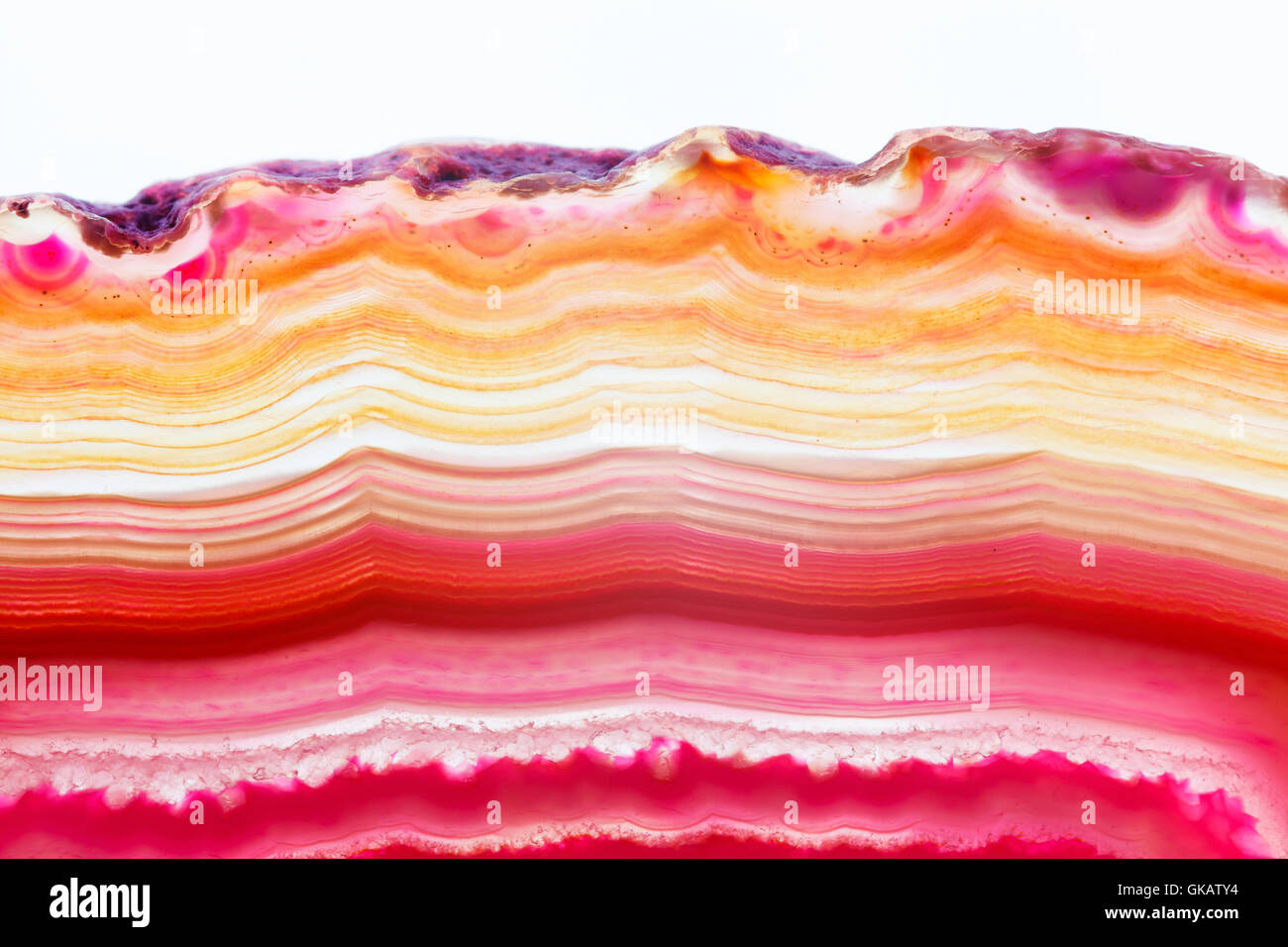 Abstract background - red agate slice mineral Stock Photo - Alamy