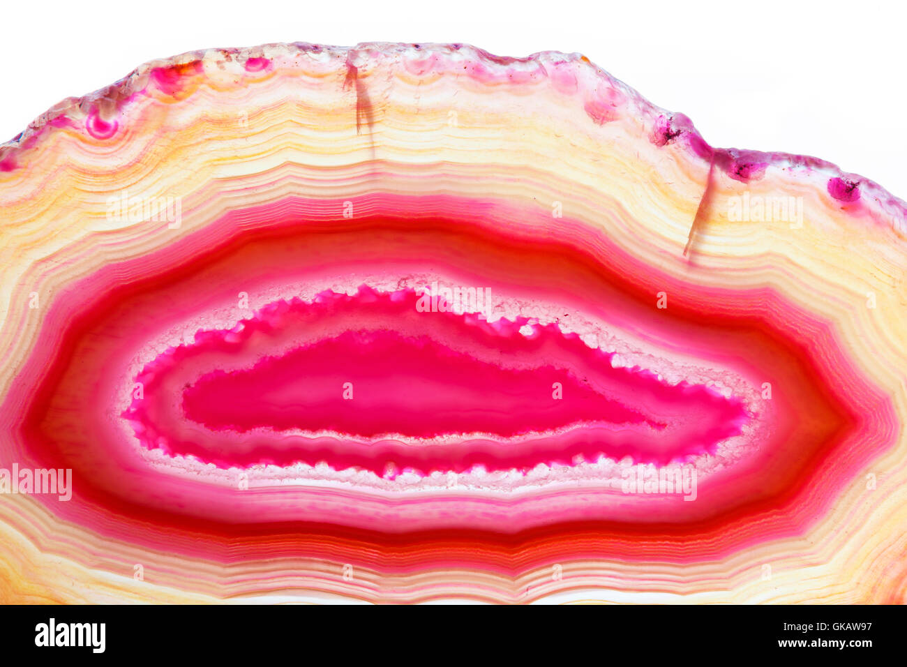 Abstract background - red agate slice mineral Stock Photo - Alamy