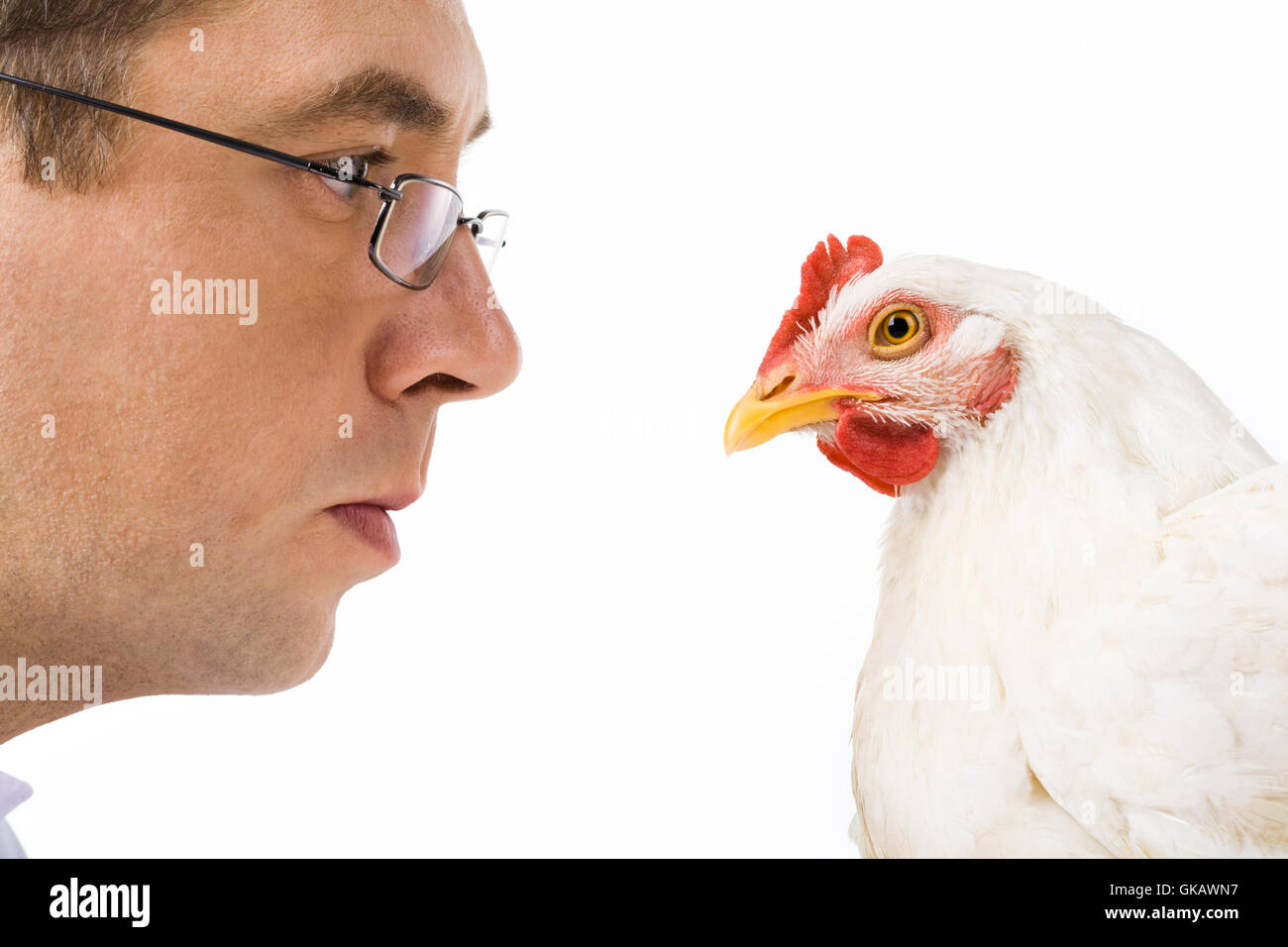 profile humans human beings Stock Photo - Alamy