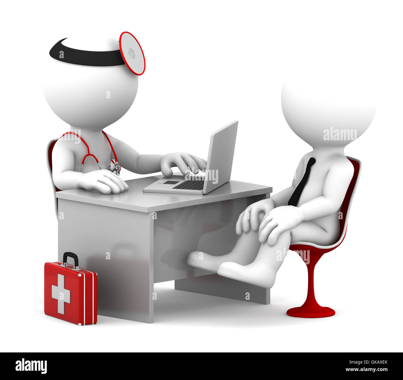 Medic speaking Cut Out Stock Images & Pictures - Alamy