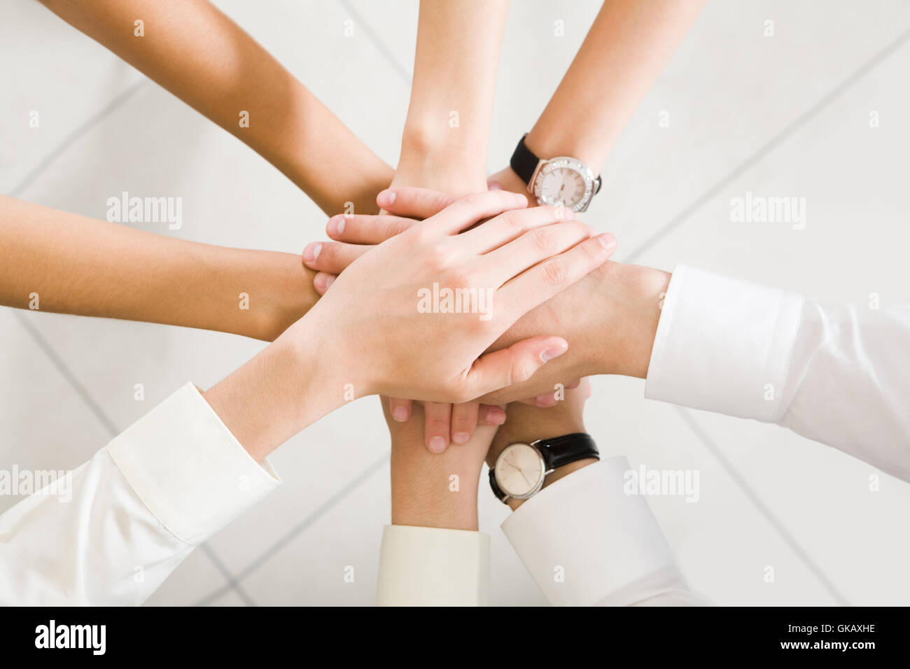 gesture hand friendship Stock Photo - Alamy