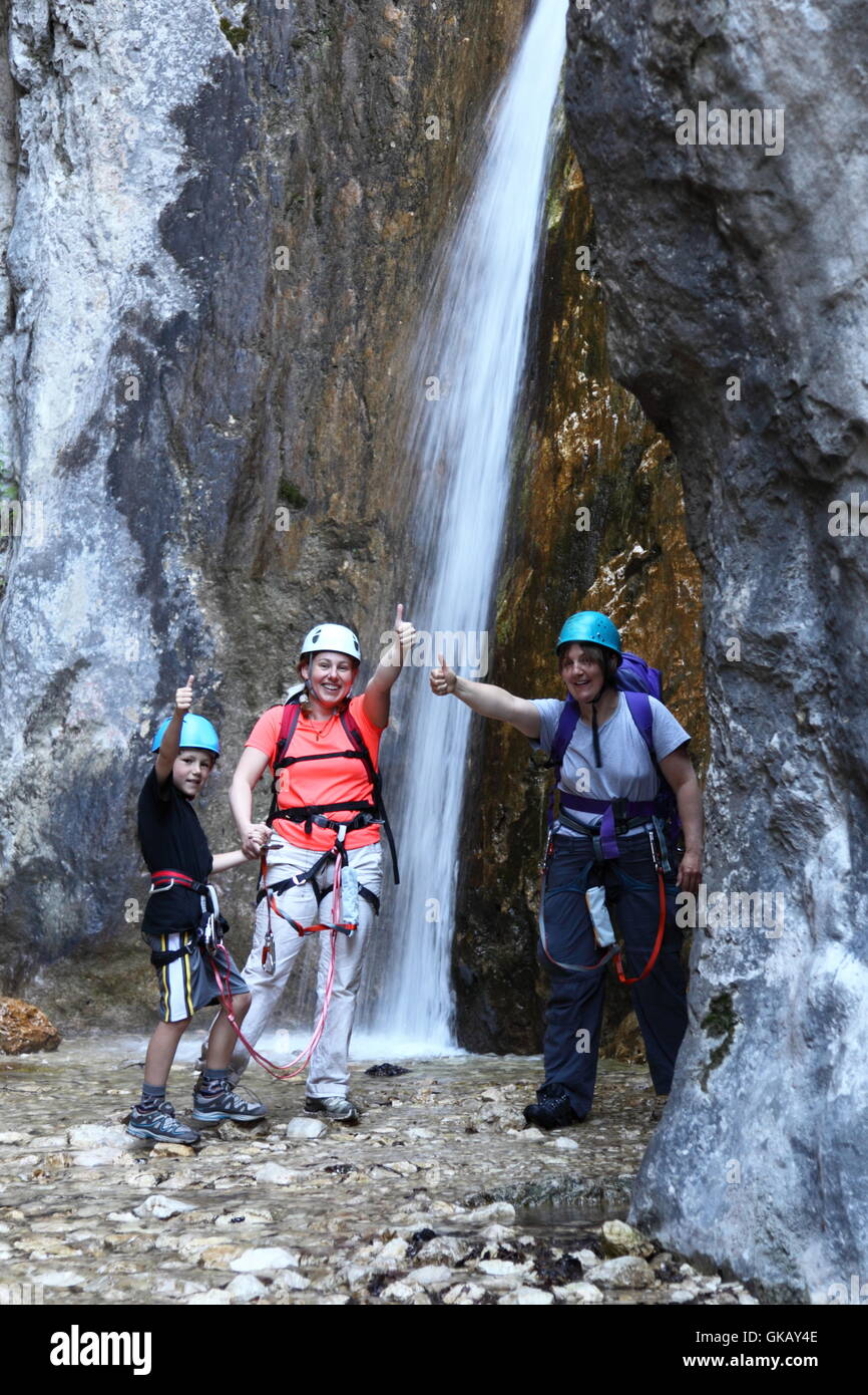 Human waterfall hi-res stock photography and images - Alamy
