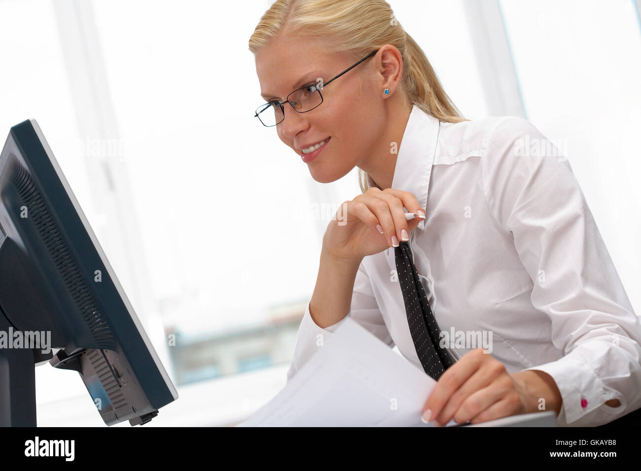 woman study humans Stock Photo - Alamy