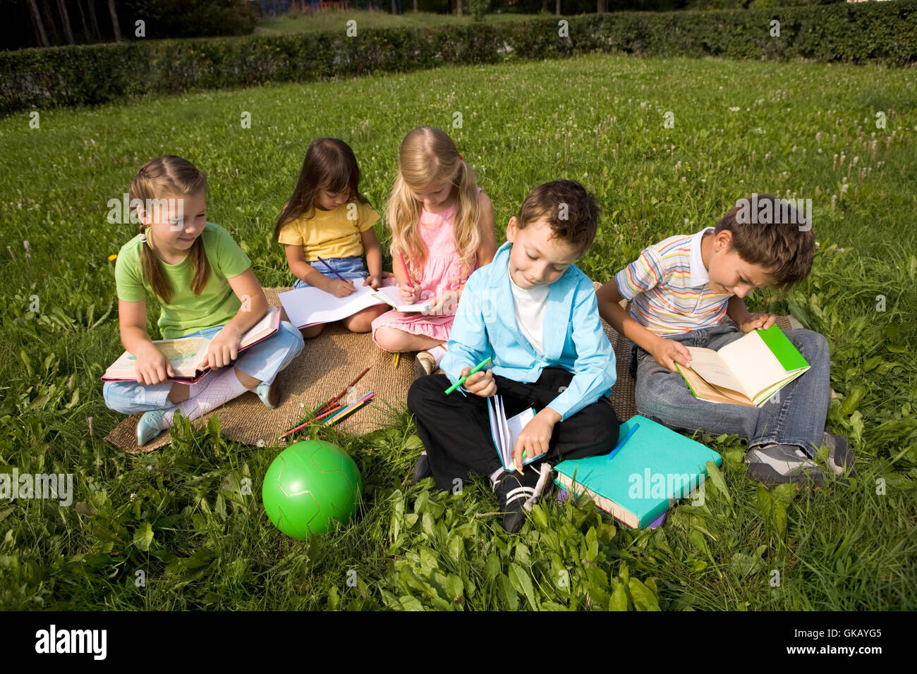 blue humans human beings Stock Photo - Alamy