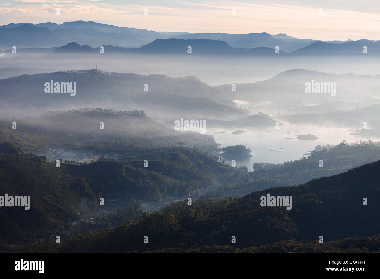 Adams peak view from hi-res stock photography and images - Alamy