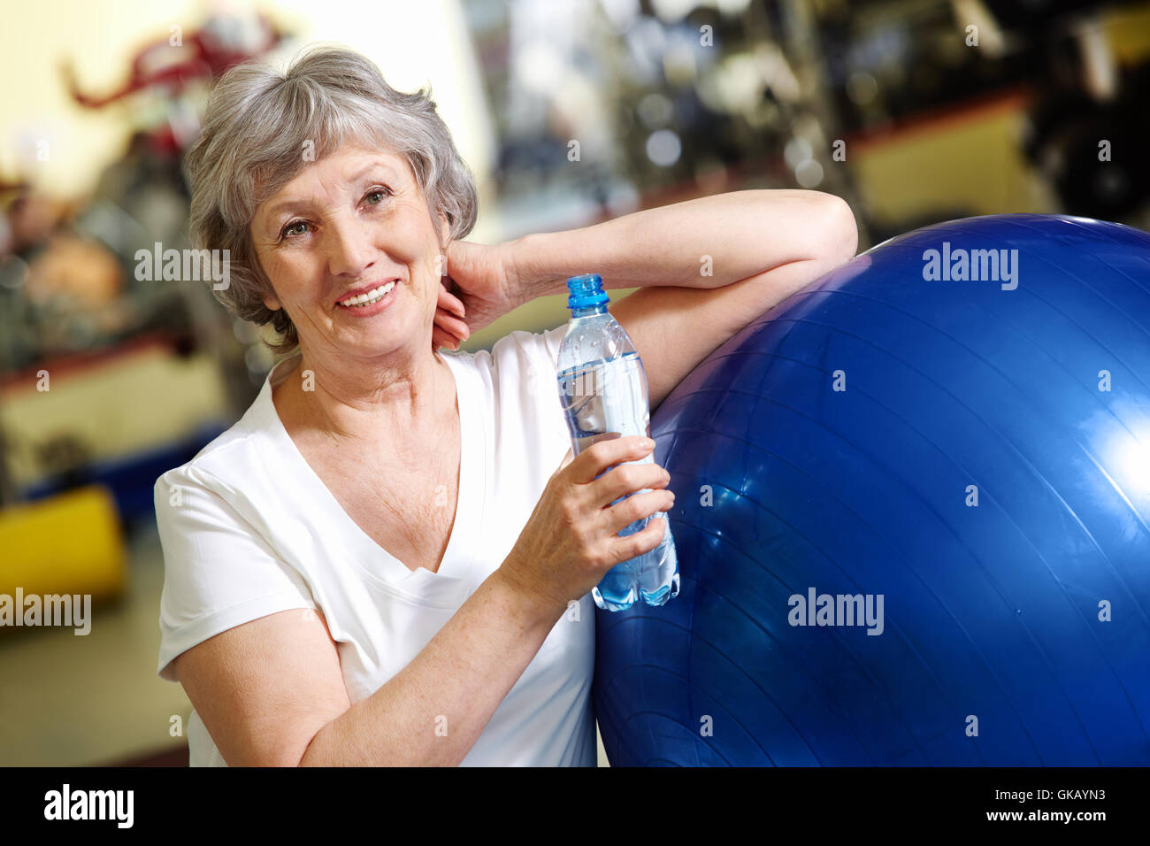 woman blue humans Stock Photo - Alamy
