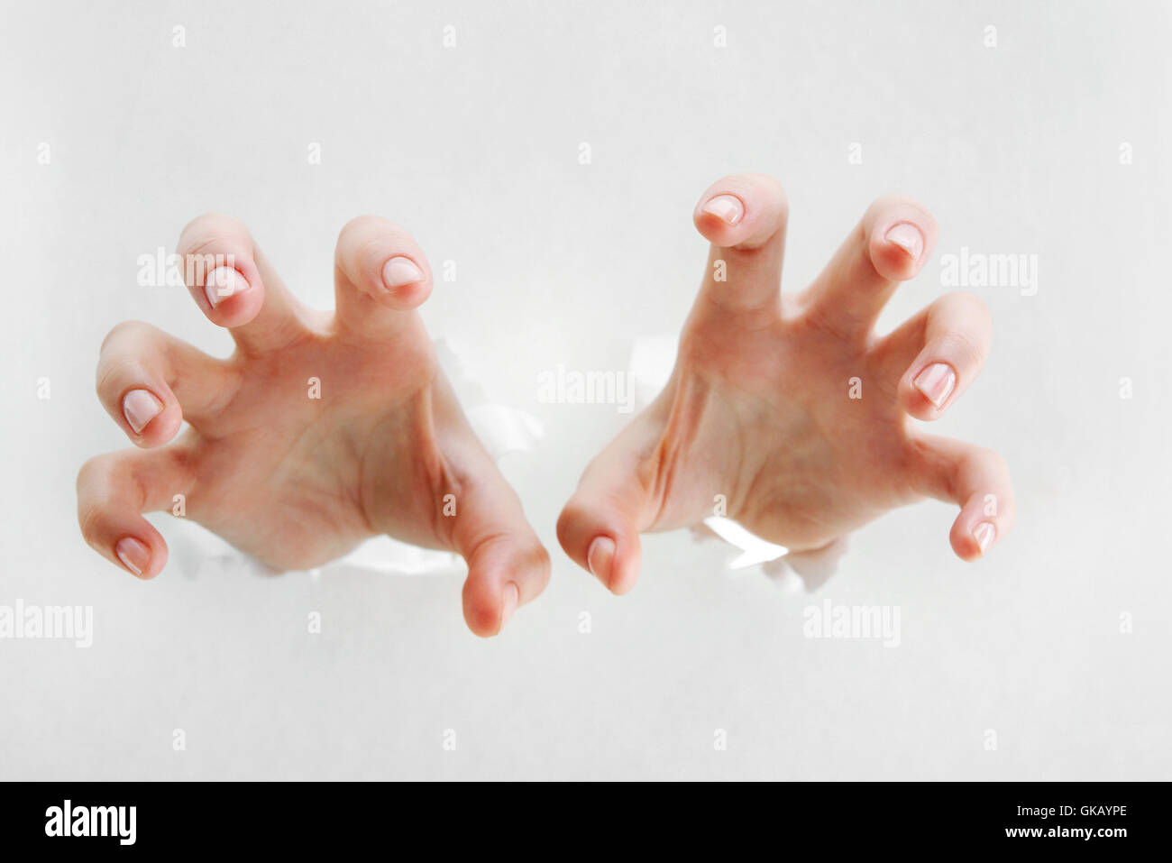 Clawing hand gesture hi-res stock photography and images - Alamy