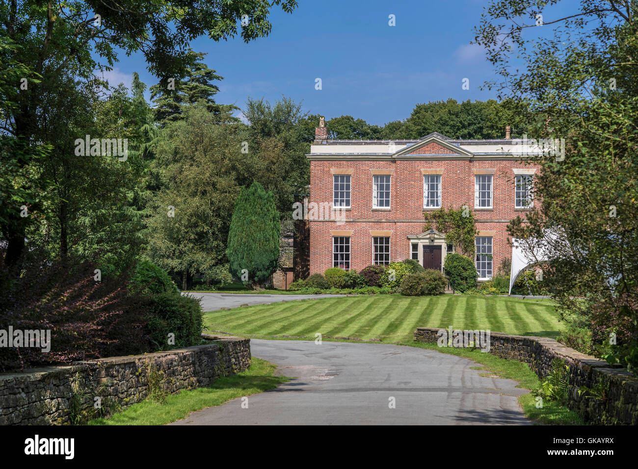 Rivington Hall. A Grade II listed Georgian building in Rivington ...