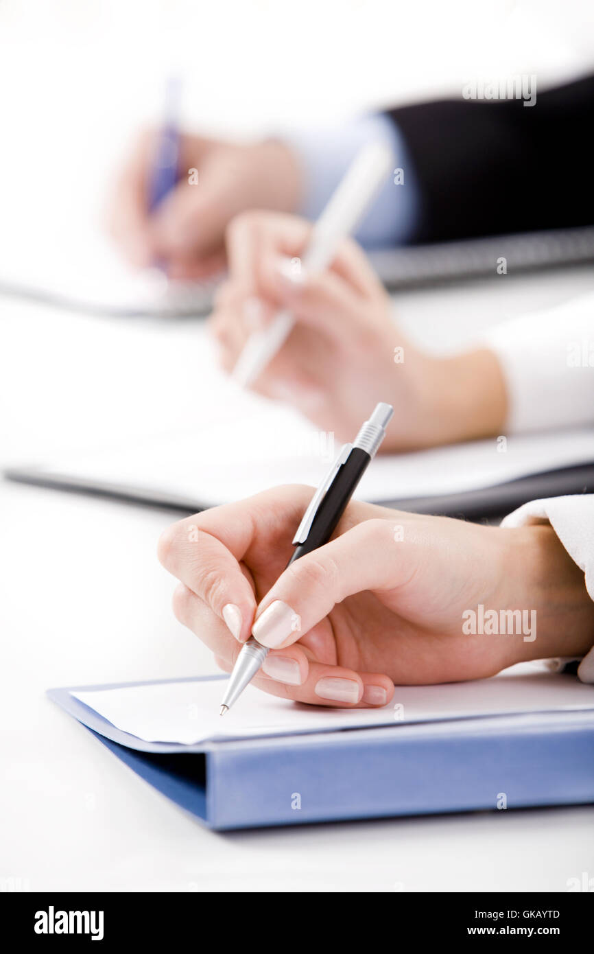 career hand write Stock Photo - Alamy