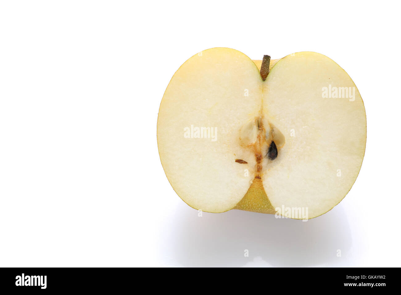 Half cut pear hi-res stock photography and images - Alamy