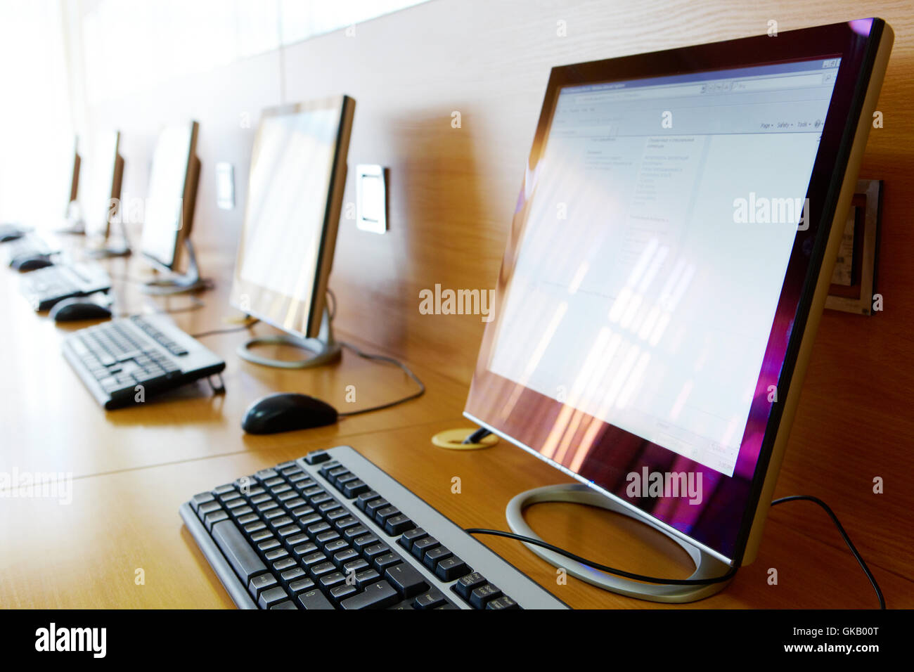 study keyboard presentation Stock Photo - Alamy