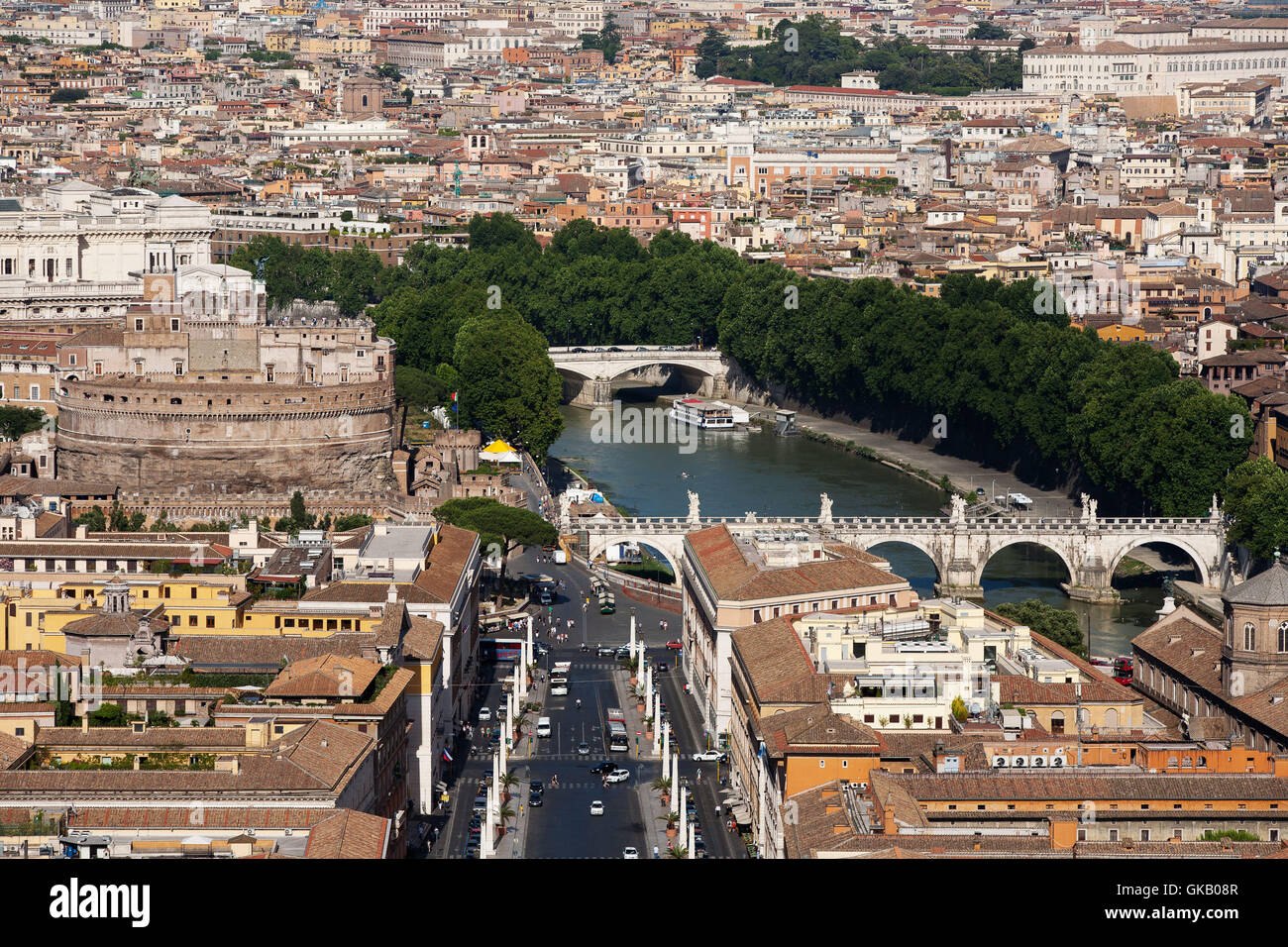 Aerial Photograph Of Rome High Resolution Stock Photography and Images ...