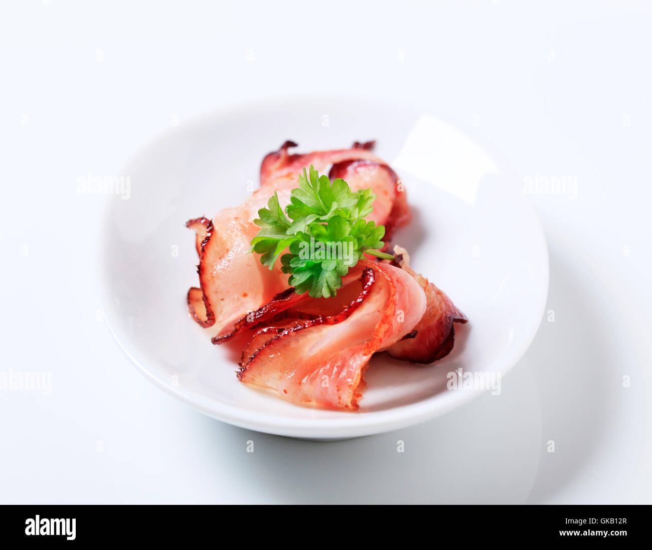 ham bacon fried Stock Photo - Alamy