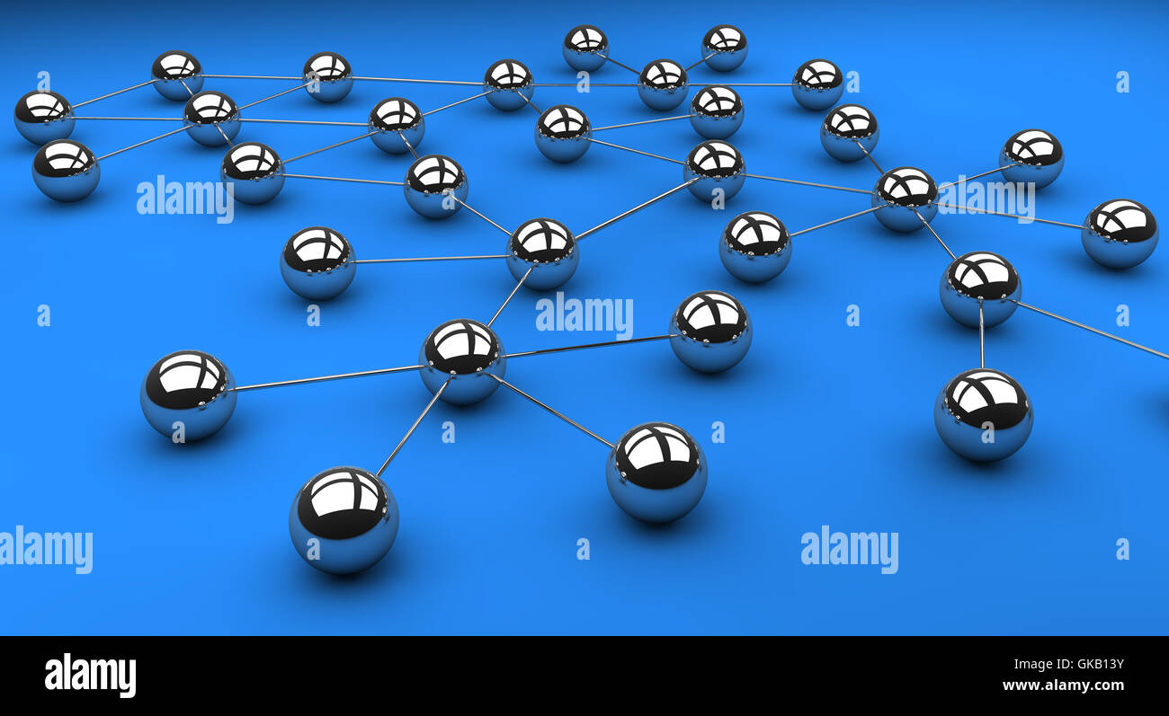 ball connection connectivity Stock Photo - Alamy