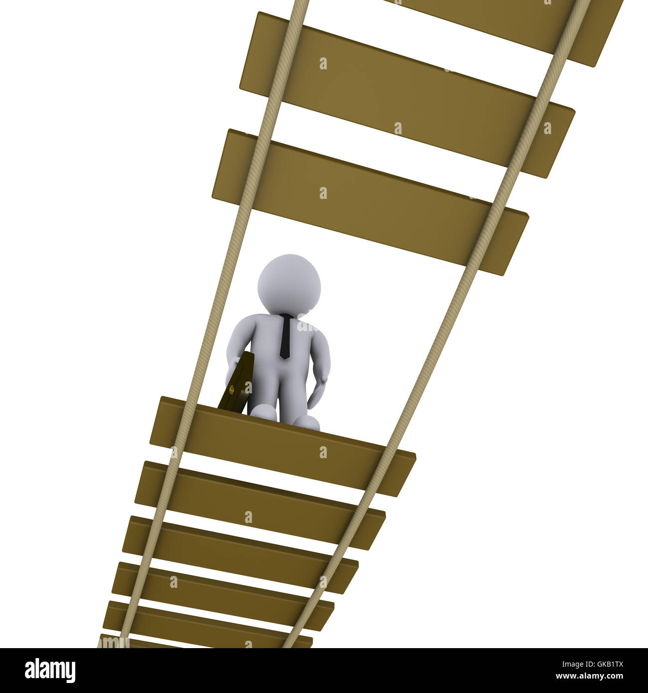 Career path illustration Cut Out Stock Images & Pictures - Alamy