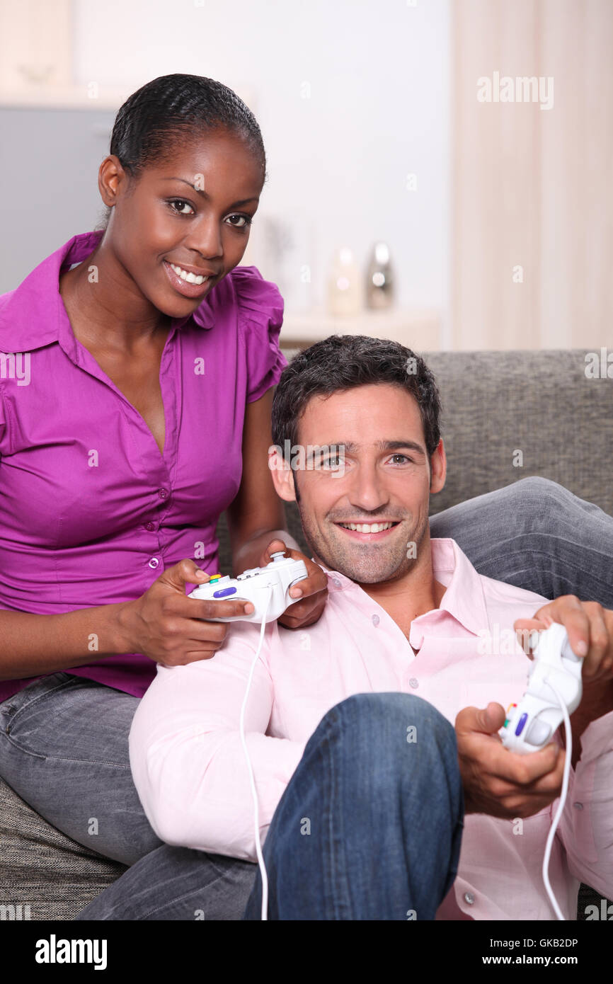 Woman excitement put sitting hi-res stock photography and images - Alamy