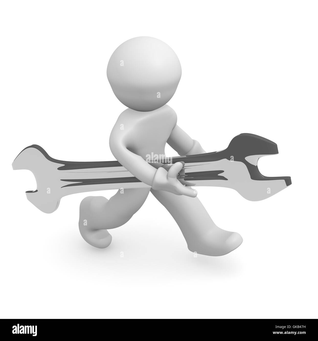 3d man hi-res stock photography and images - Alamy