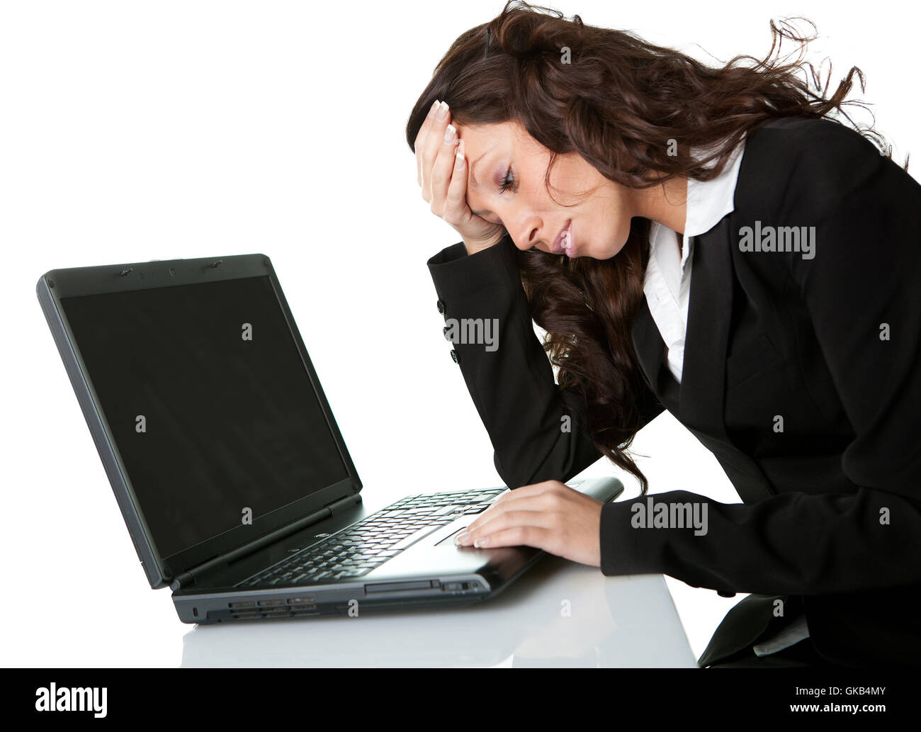 woman sad broken Stock Photo - Alamy
