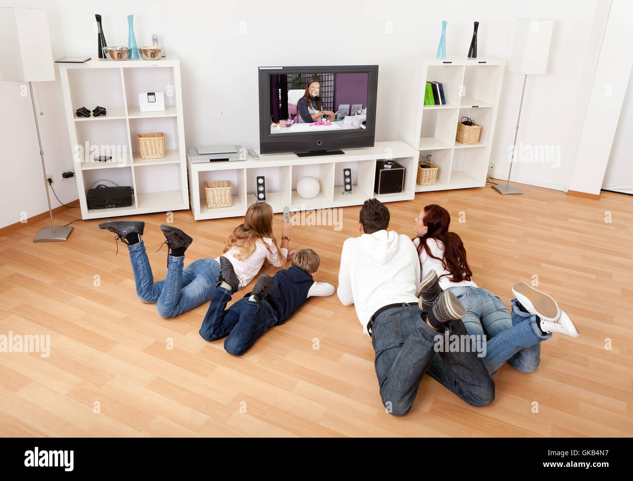 sofa television tv Stock Photo - Alamy