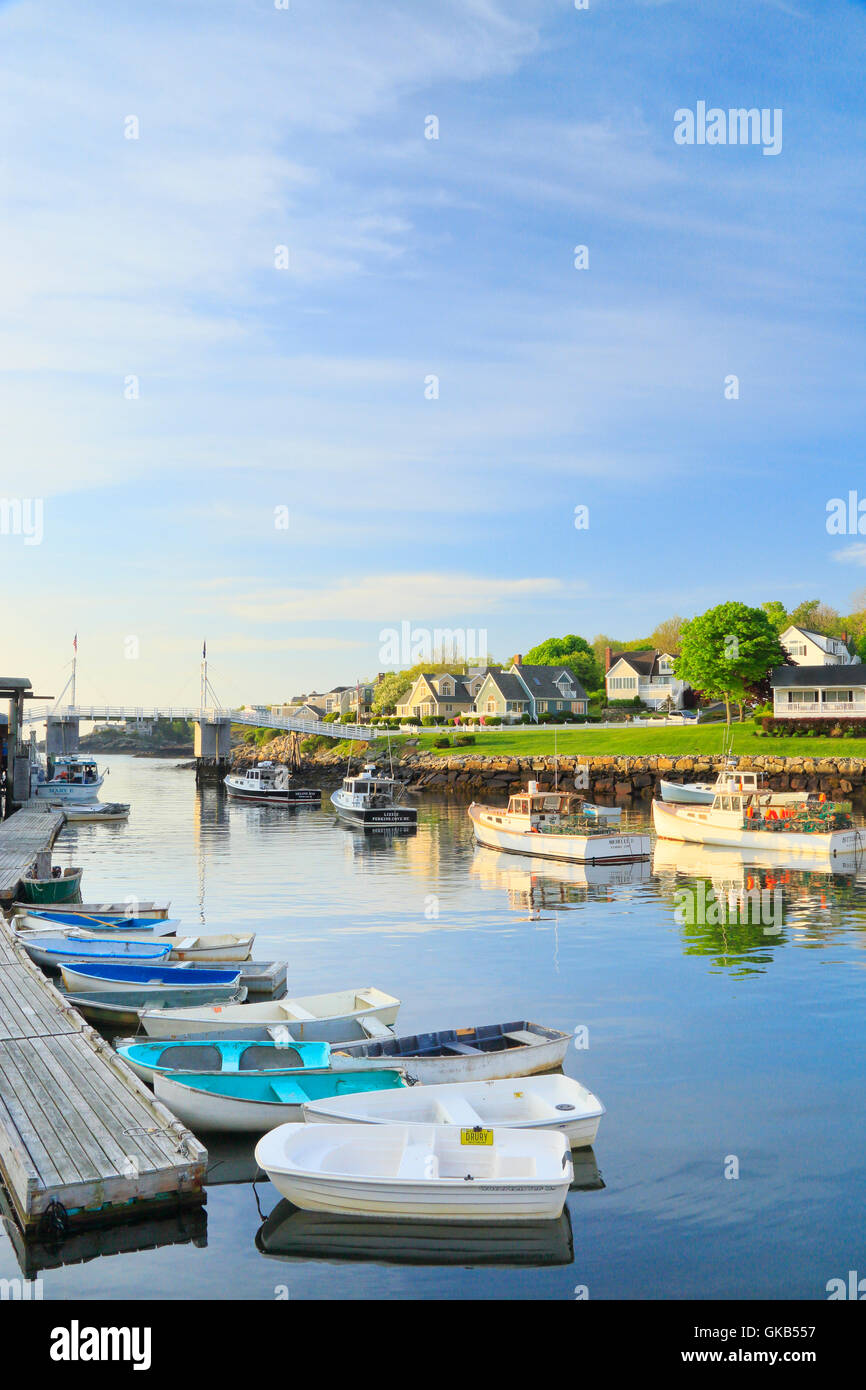 Perkins Cove, Ogunquit, Maine, USA Stock Photo - Alamy