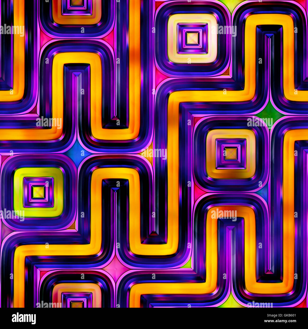 colorful abstract seamless texture 2D illustration Stock Photo - Alamy