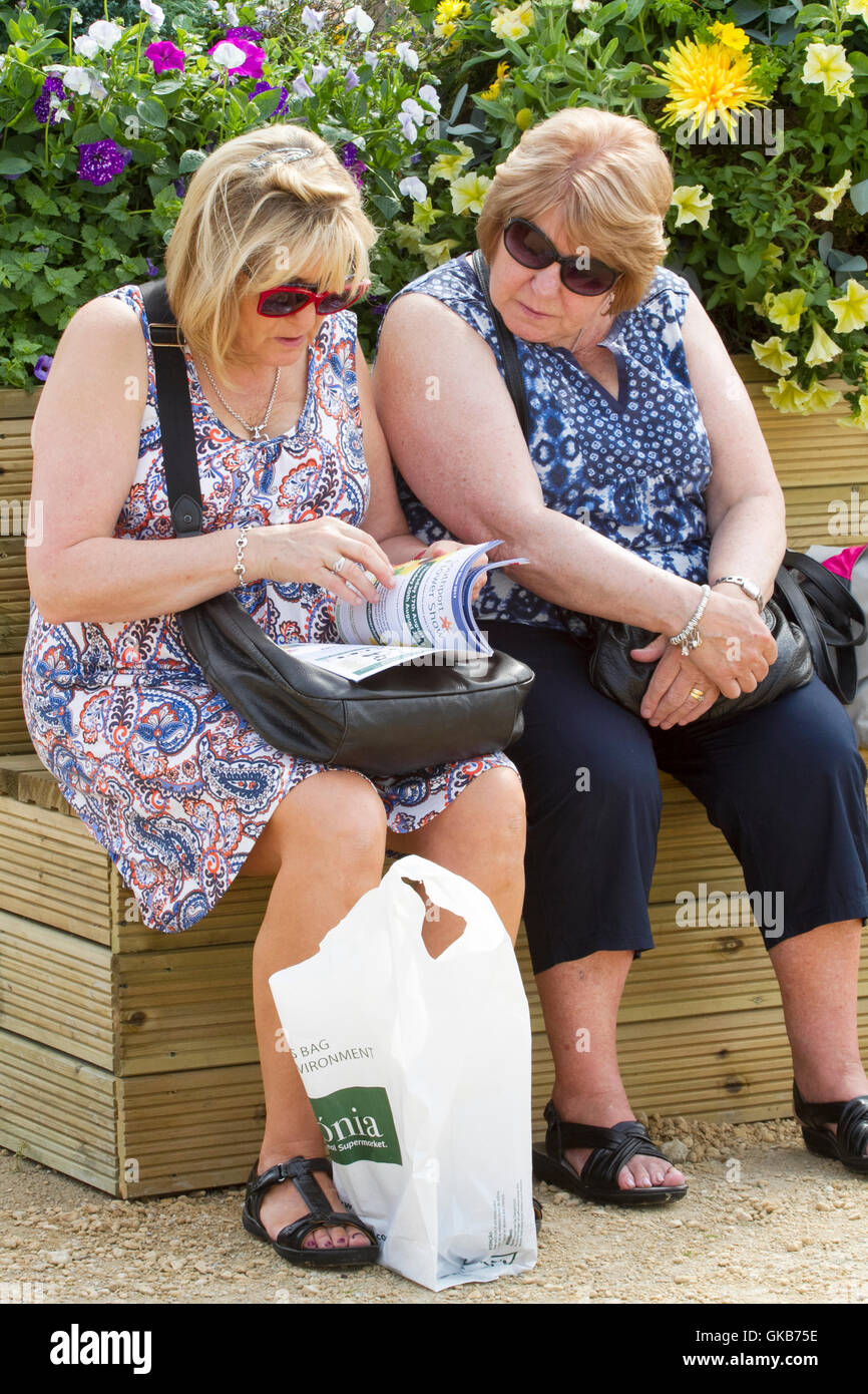 Savvy Shoppers, Southport, Merseyside, UK. 21st Aug 2016: As the good ...