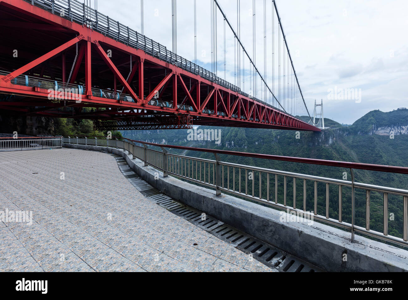 Aizhai Bridge, Jishou Stock Photo - Alamy