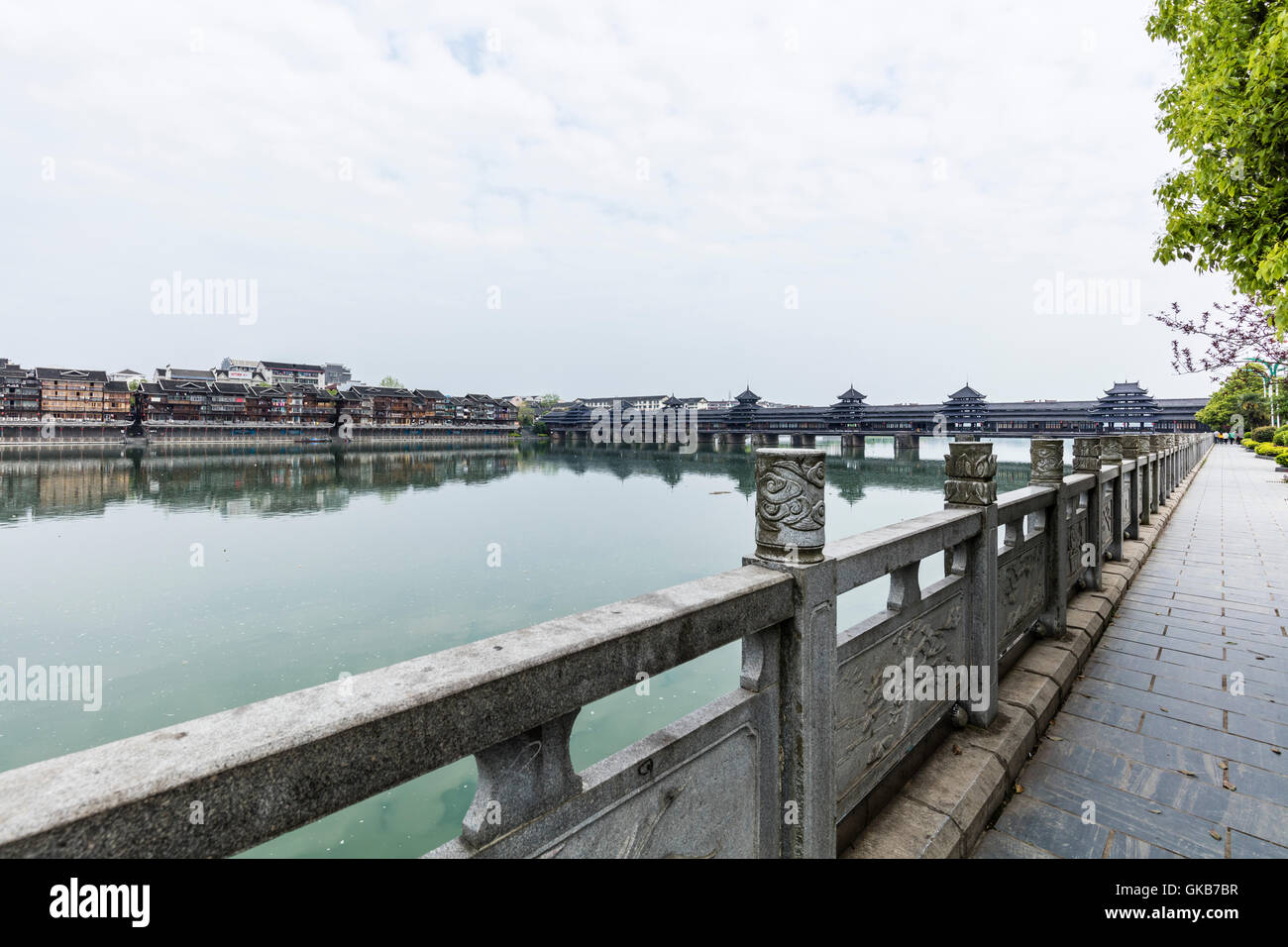 Feng Yu Hunan Zhijiang Longjin Bridge Stock Photo - Alamy