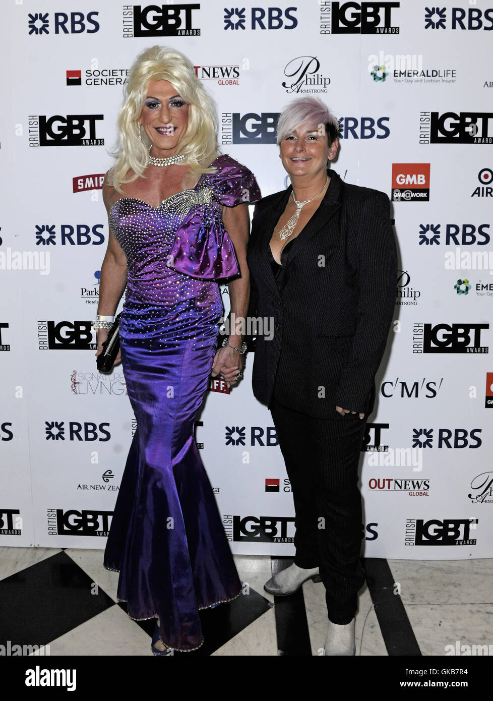 British LGBT Awards 2016 - Arrivals Featuring: Dave Lynn Where: London ...