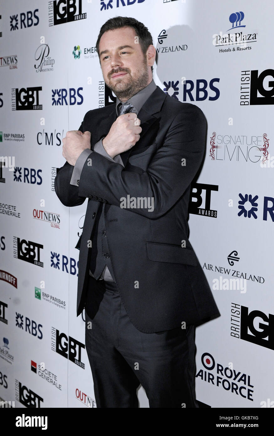 British LGBT Awards 2016 - Arrivals Featuring: Danny Dyer Where: London ...