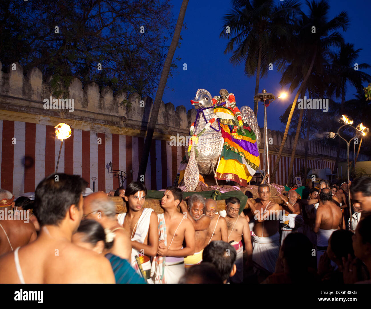Procession india painting hi-res stock photography and images - Alamy
