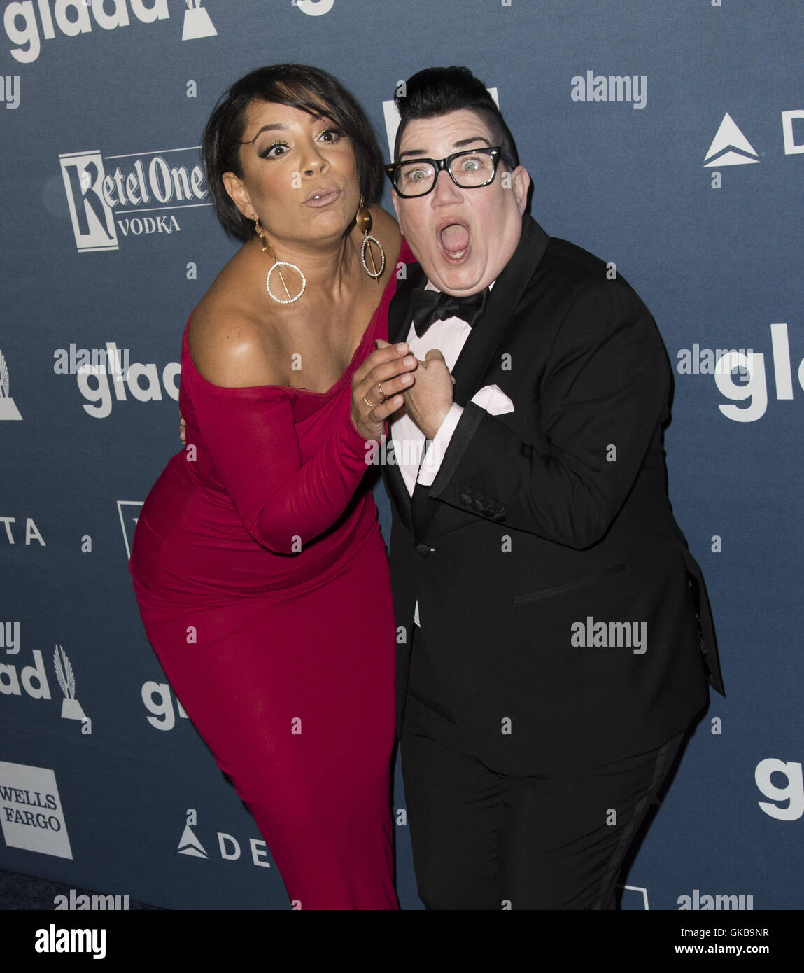 27th Annual GLAAD Media Awards at The Waldorf=Astoria - Arrivals ...