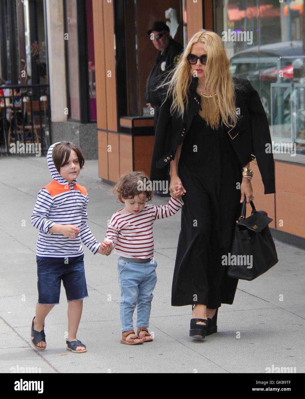 Rachel Zoe out and about with her two sons in Beverly Hills Featuring ...