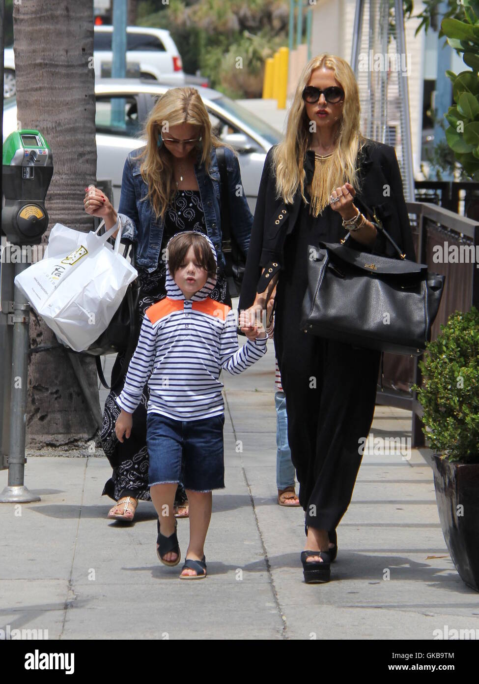 Rachel Zoe out and about with her two sons in Beverly Hills Featuring ...