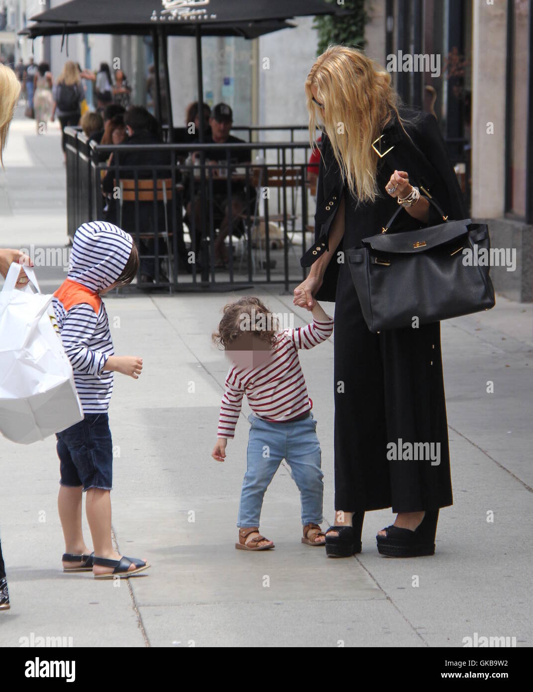 Rachel Zoe out and about with her two sons in Beverly Hills Featuring ...