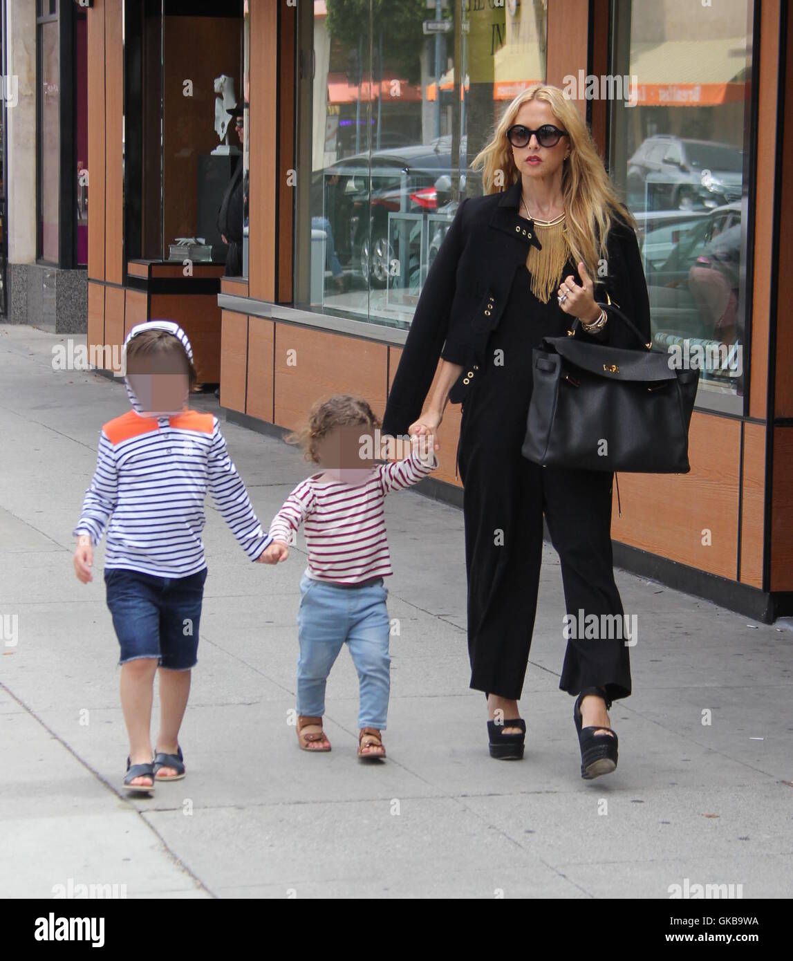 Rachel Zoe out and about with her two sons in Beverly Hills Featuring ...