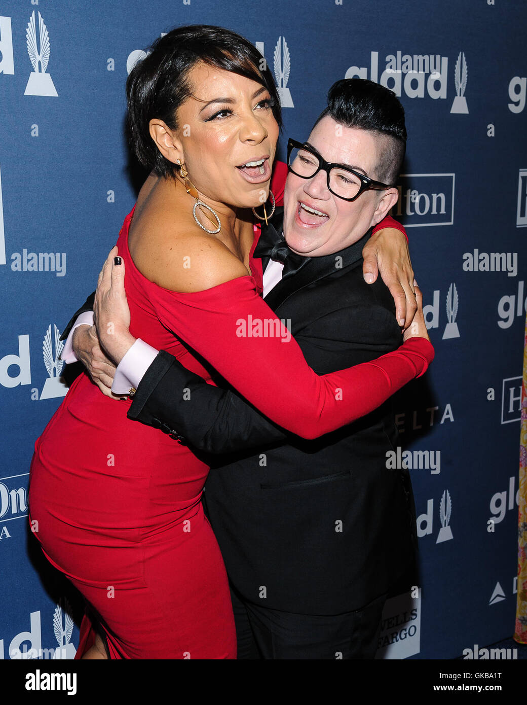 27th Annual GLAAD Media Awards at The Waldorf=Astoria - Arrivals ...
