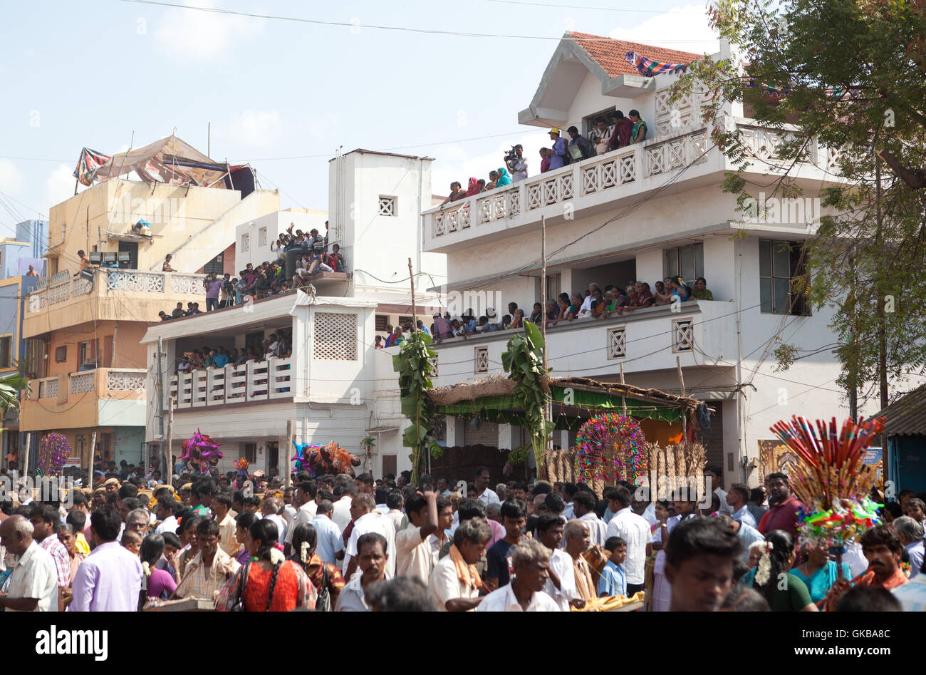 Puthur kulumai amman kutti kudi tiruvizha hi-res stock photography and ...