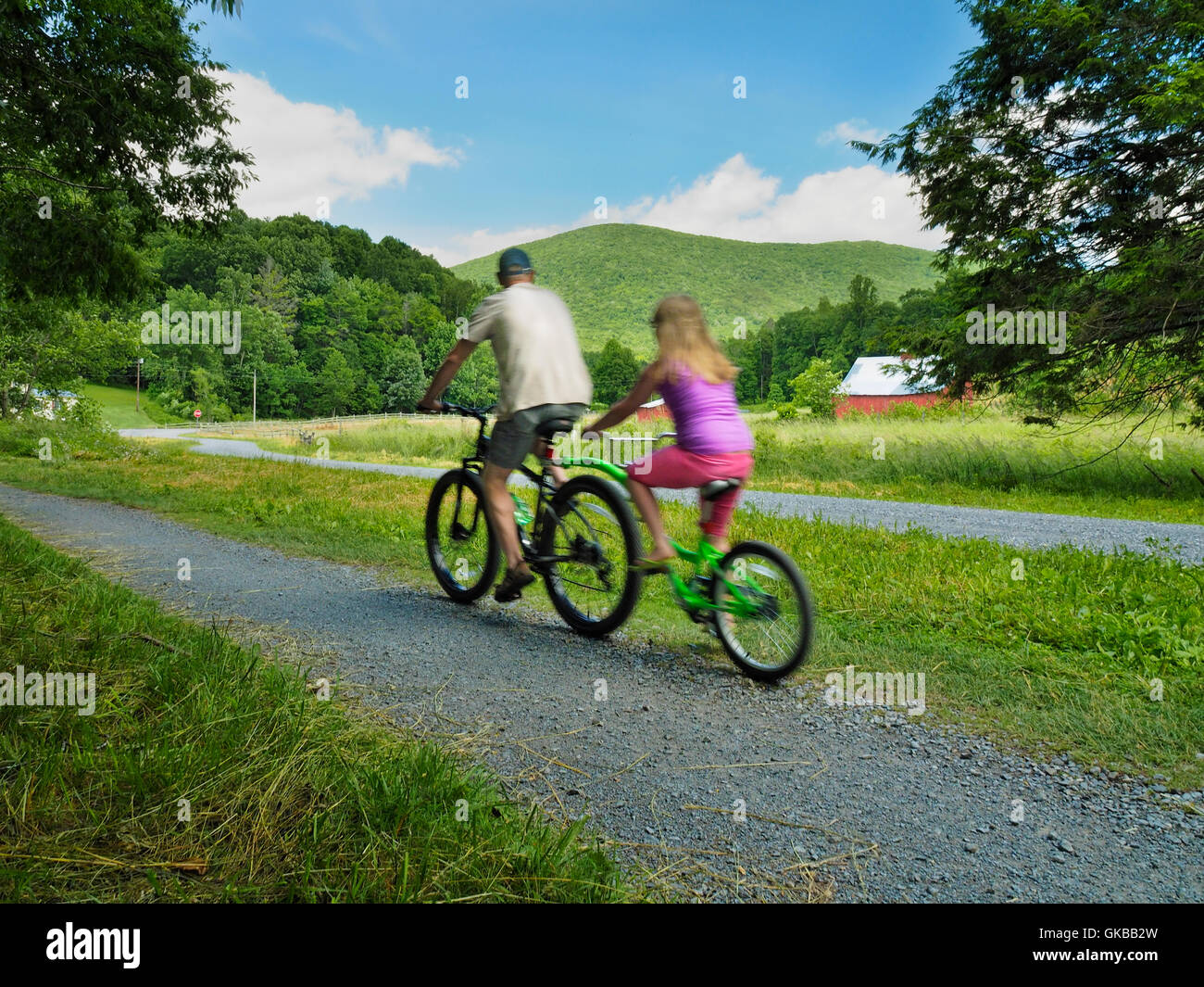 Green Cove, Virginia Creeper Trail, Damascus, Virginia, USA Stock Photo ...