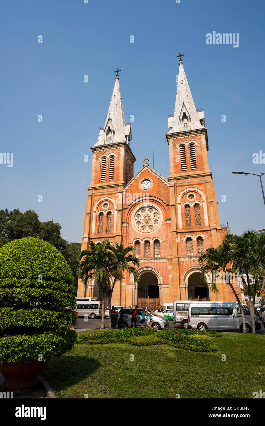 Ho Chi Minh City, Saigon Notre-Dame Cathedral is the Catholic cathedral ...