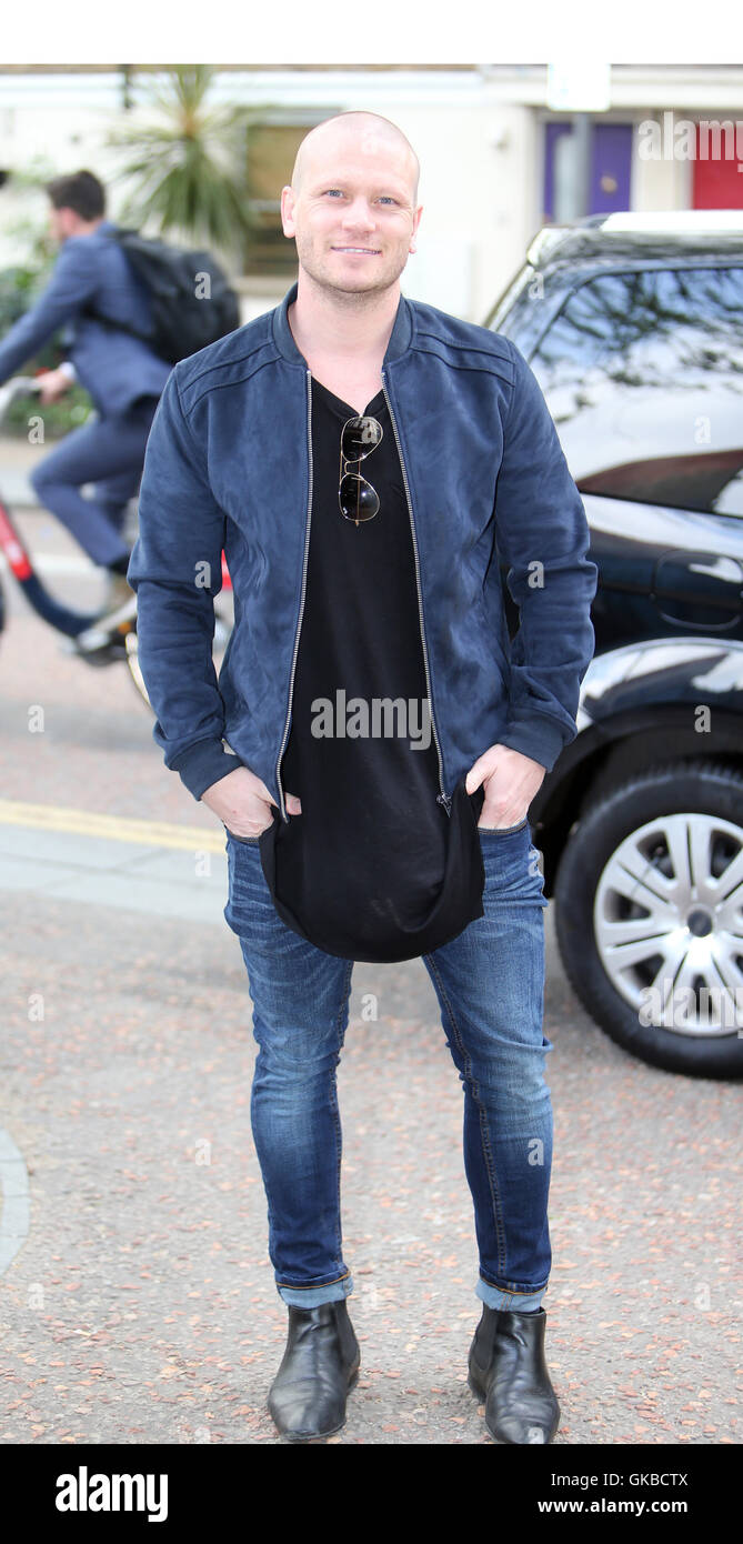 Matthew Wolfenden outside ITV Studios Featuring: Matthew Wolfenden ...