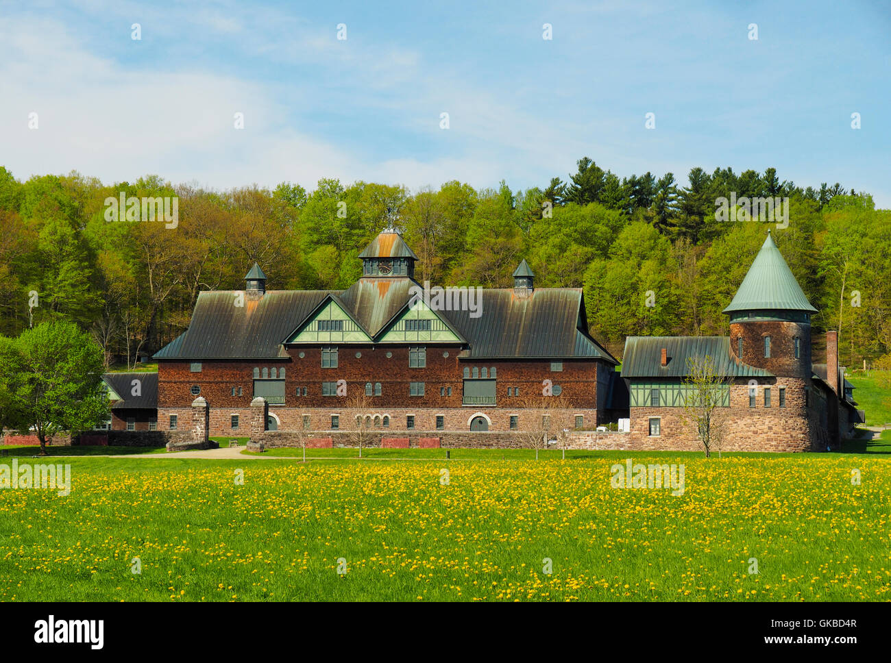 The Farm Barn, Shelburne Farms, Shelburne, Vermont, USA Stock Photo - Alamy