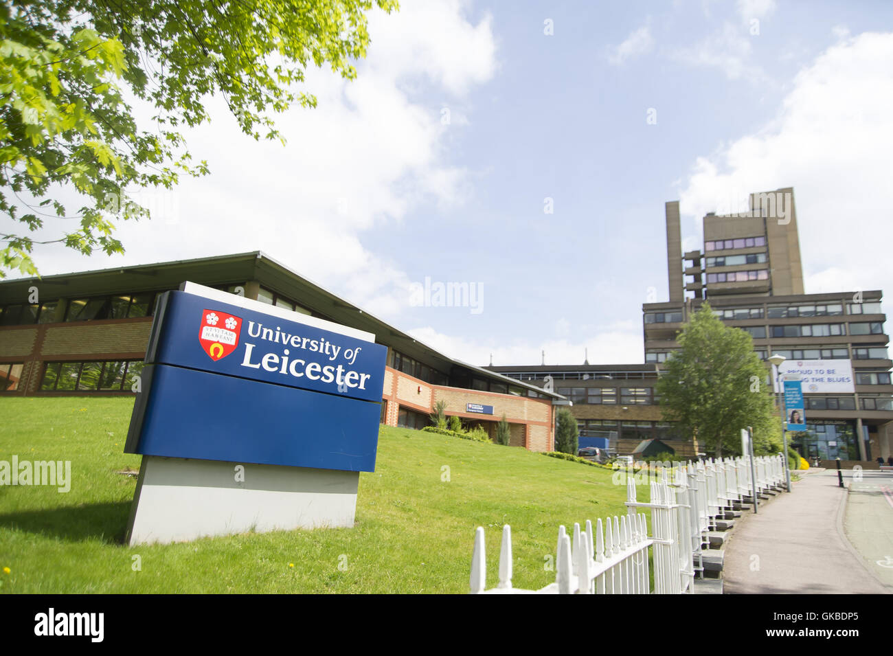 Leicester university campus hi-res stock photography and images - Alamy