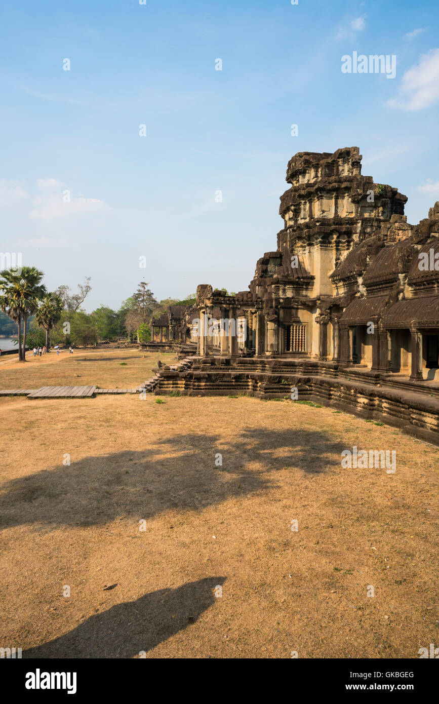 Water View of Angkor Wat Stock Photo - Alamy